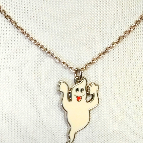 Jewelry | Happy Little Ghost Choker Necklace | Poshmark